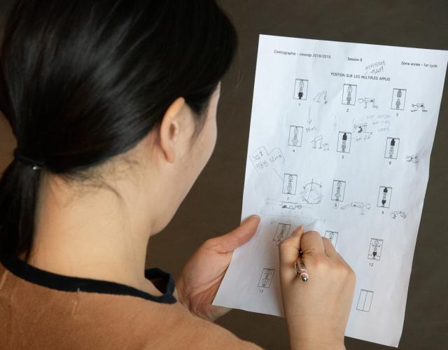 Notation du mouvement Laban | Conservatoire national supérieur de ...